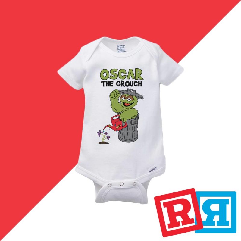 Oscar The Grouch Onesie - Sesame Street - Free Shipping - Shop Now
